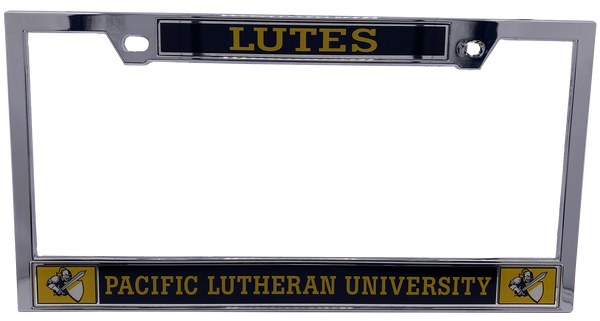 Chrome Lutes Knight License Plate Frame – Lute Locker