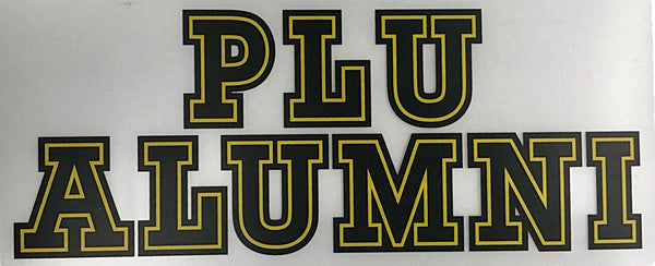 PLU Alumni Decal - Inside Use – Lute Locker